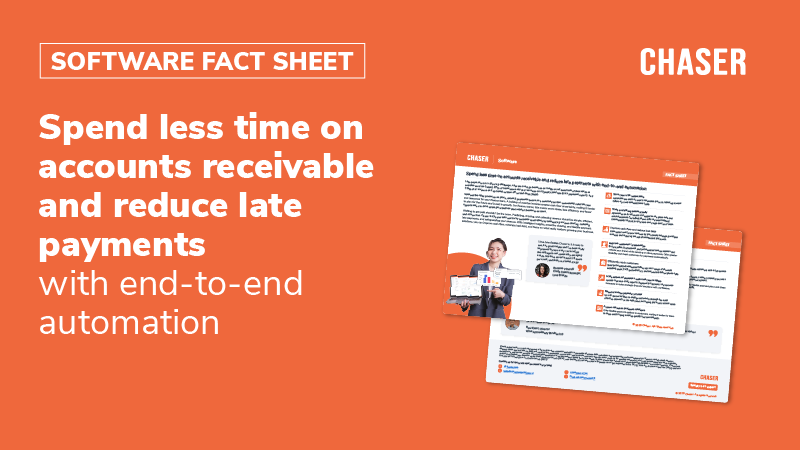 Chaser software fact sheet | Chaser